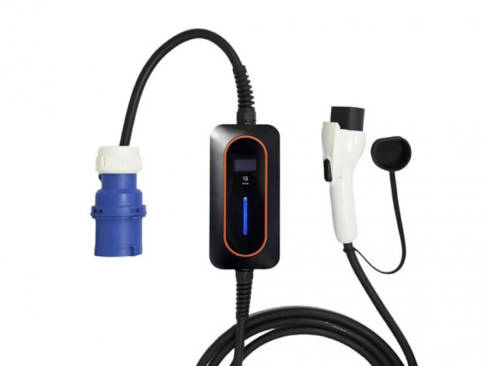 Mobile 16A 32A Single Phase EV Charger Type 2 Type 1 GBT EVSE Charging ...
