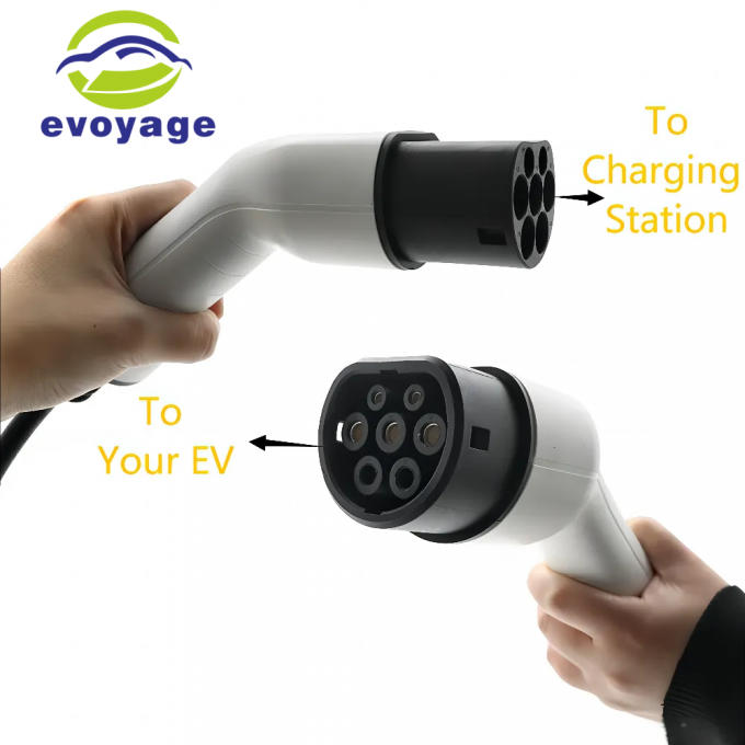 3 Phase EV Type 2 Public Charging Cable 32A 22kW For EV Charging Station