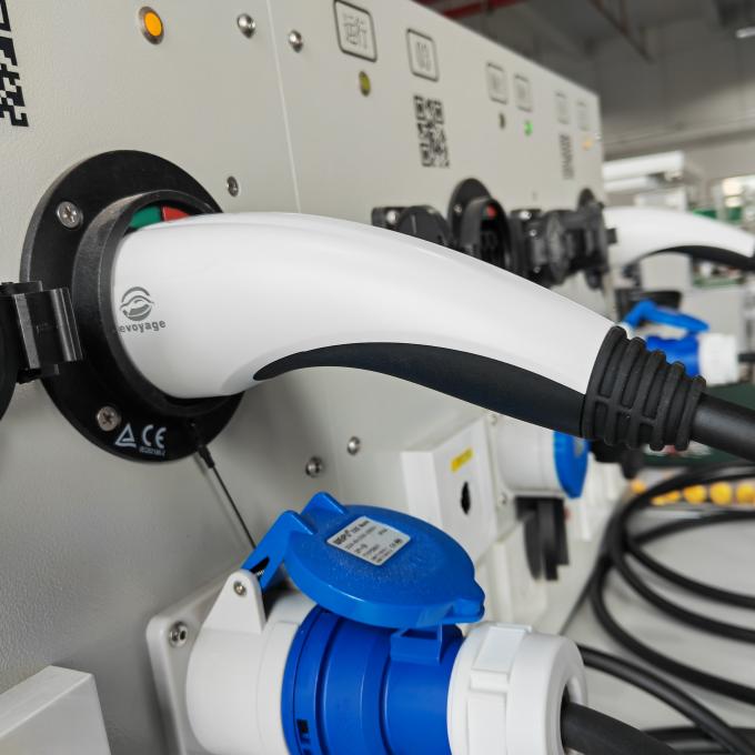 Mobile 16A 32A Single Phase EV Charger Type 2 Type 1 GBT EVSE Charging ...