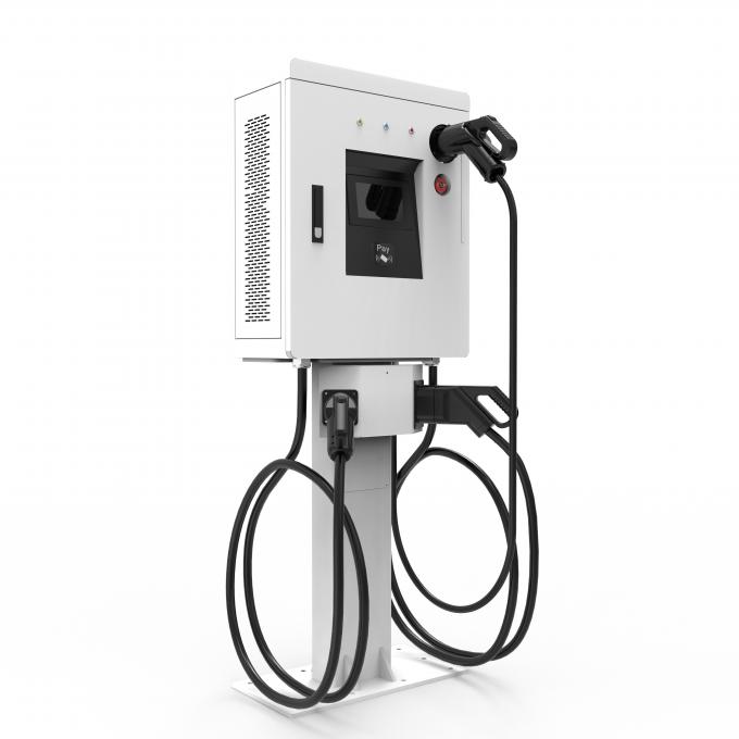 IP54 Wall Mounted Car Charging Station 30KW / 40KW Multiple AC DC EV ...