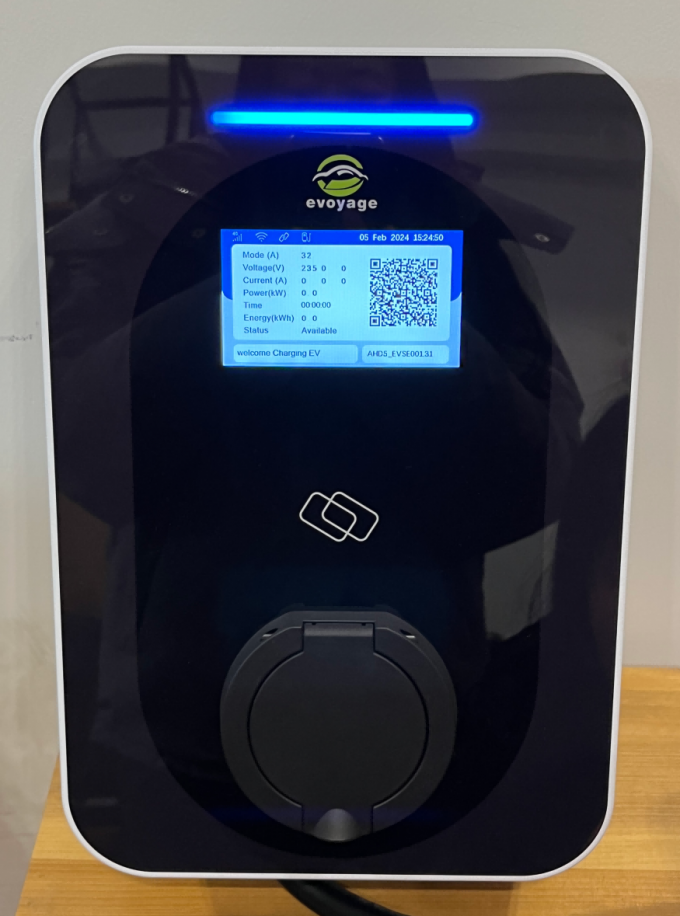 Smart Home EV Charging Station With App/DLB/RFID/WIFI/Bluetooth 7kW 11kW 22kW Wallbox EV Charger