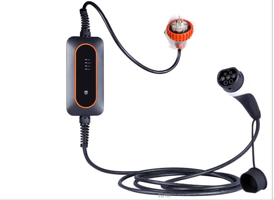 AU Plug Portable EV Charger 10A 15A Type 1 Type 2 Electric Car Charger ...
