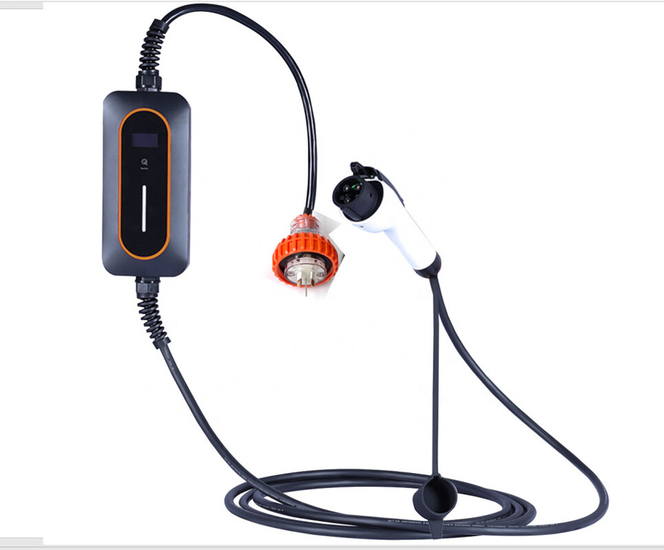 3.6KW Level 2 Electric Car Charger Mobile Mode 2 EV Charger 8A 10A 15A ...