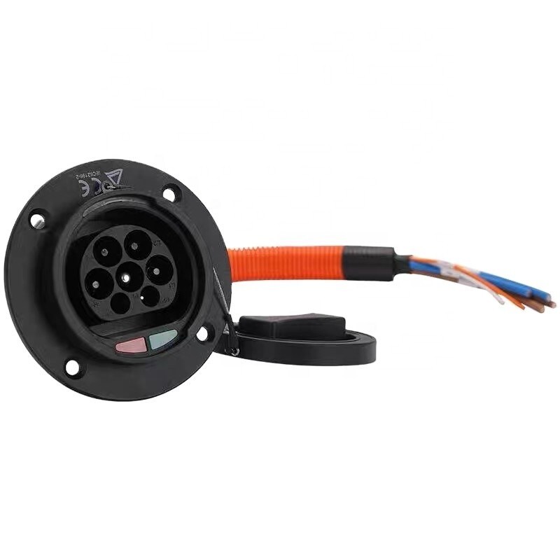 IEC62196-2 EV Charging Accessories Male Type 2 EV Charging Socket AC ...