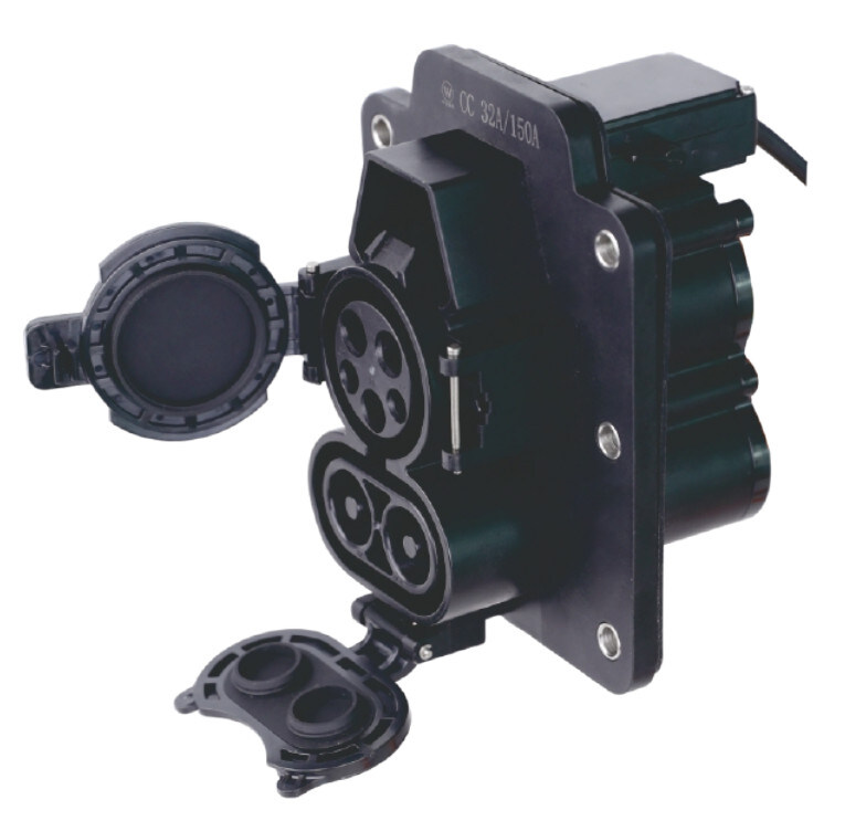 CCS1 Socket For DC Fast Charging EV Station Combo 1 Electric Vehicle ...