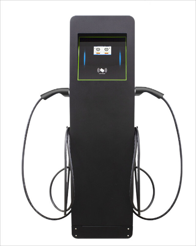 22KW / 44kW Electric Car Charging Pile 32A 3 Phase Type 2 AC EV Car Charging Station