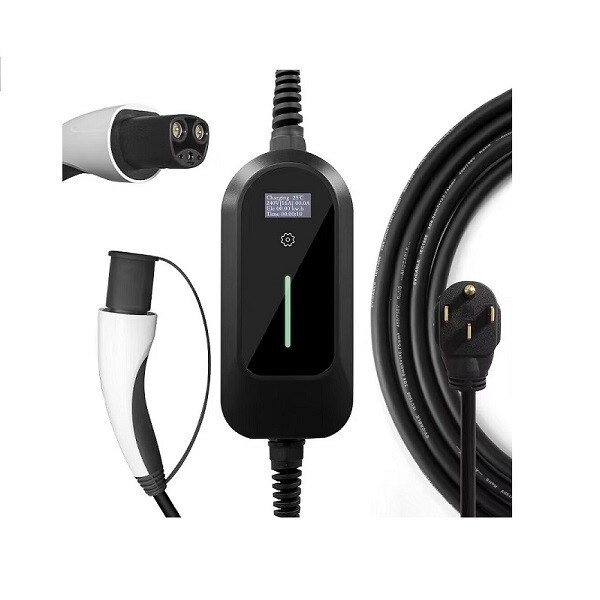 32A NACS Tesla Portable EV Car Charger With Nema 5-15/6-20/14-30/14-50/ ...