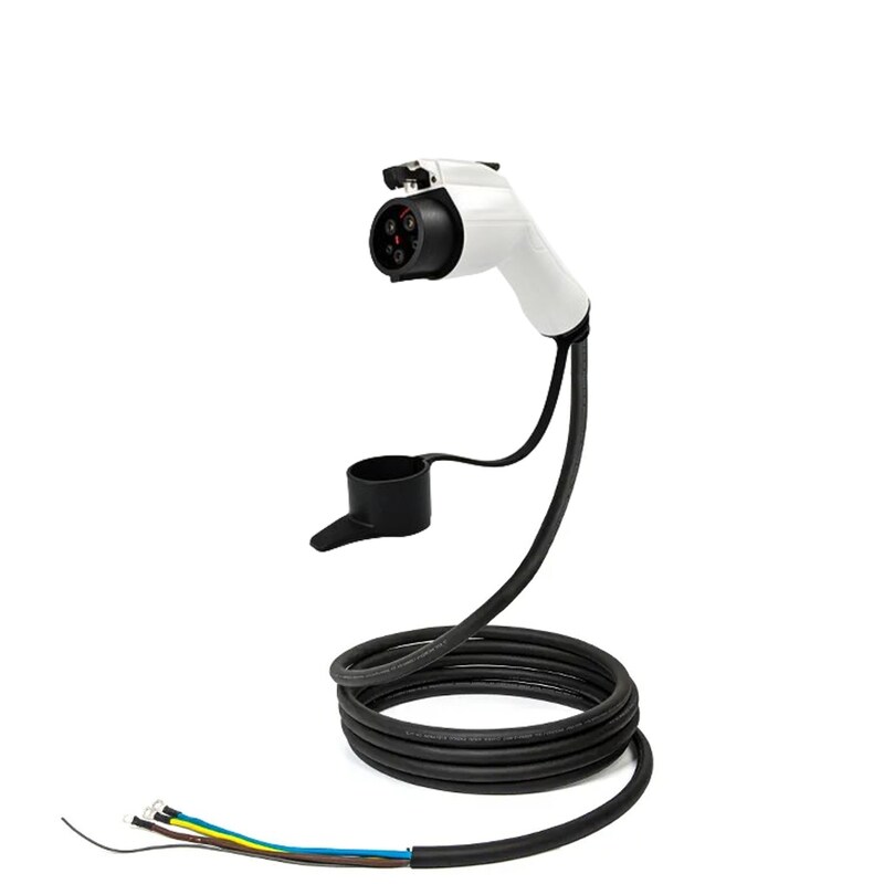 AC Type 1 SAE J1772 EV Charging Plug Type 1 Single Gun Head 16A 3.5KW ...