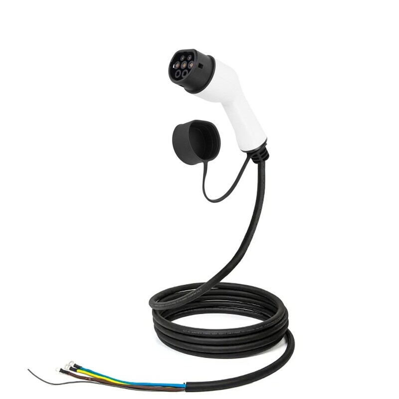 16A 32A 63A EV Charging Accessories 1 / 3 Phase Female Type 2 EV ...