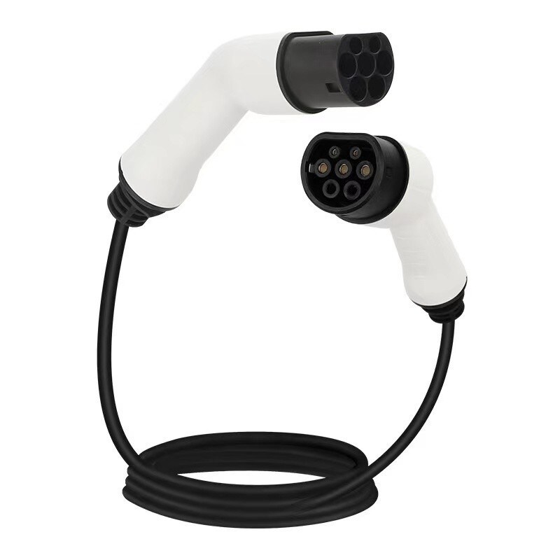 Type 2 To Type2 EV Charging Cable 16A 3.6KW 11KW Male To Female EV ...