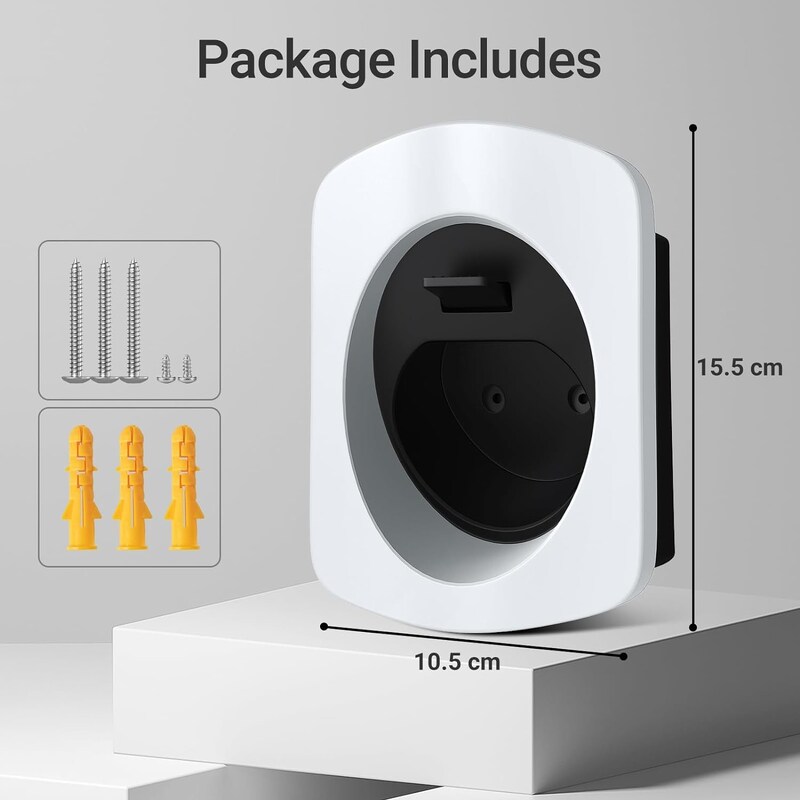 Type 2 Charging Cable Holder Heavy Duty Material Electric Car Wall ...