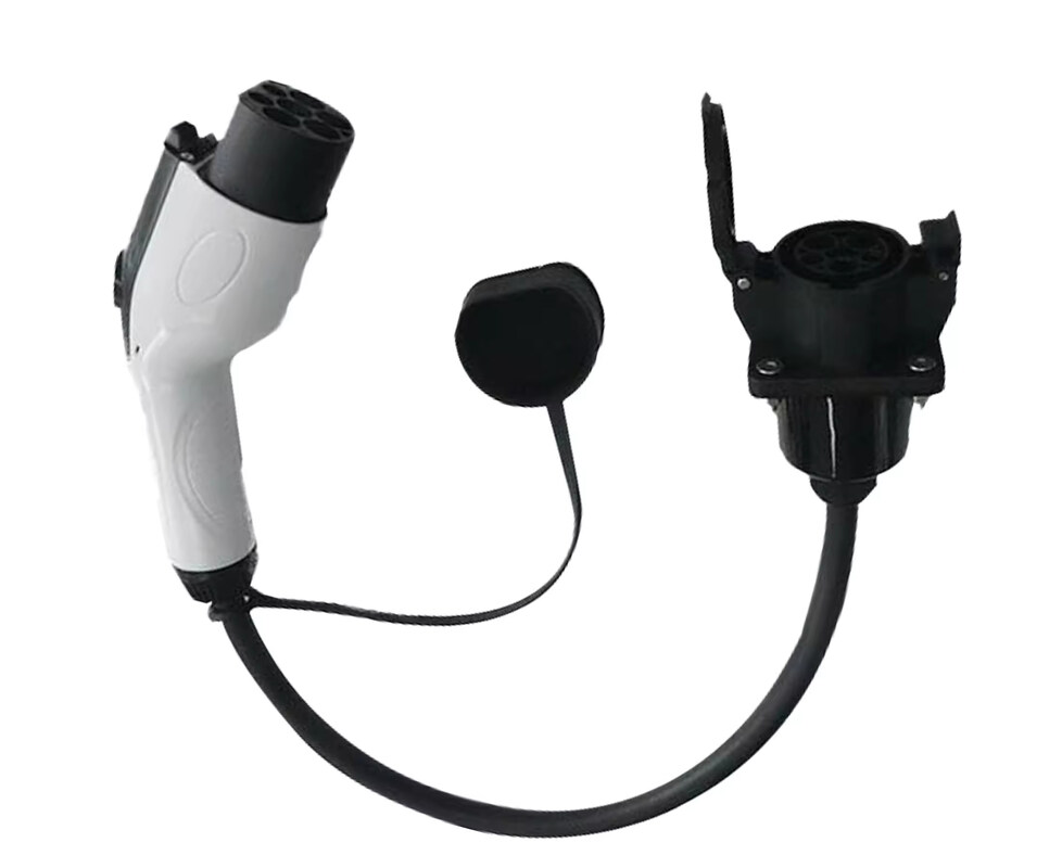 16A 32A 230V / 380V AC EVSE Adapter Type 1 Socket Convert To Gbt Male ...