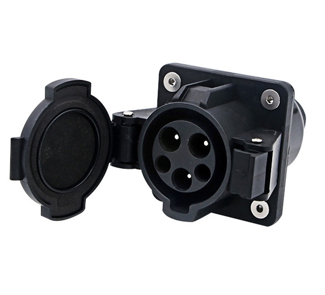 SAE J1172 Type 1 EV Socket 16A 32A EV Charging Plug Electric Vehicle ...