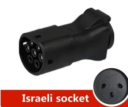 Type 2 V2L Adapter With Israel/Schuko/UK Socket Electric Vehicle To ...