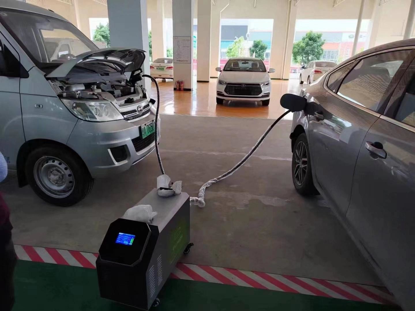 V2V AC/DC Fast EV Charging Stations Bidirectional Charging With EV ...