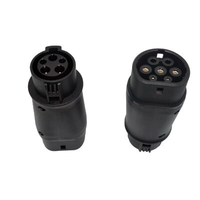 7kW EVSE Adapter Type 1 To Type 2 Adapter EV Charging Converter