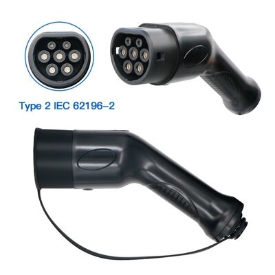 Type 2 Female EV Plug 16A 32A EV Connector IEC 62196-2 Car Side Plug ...