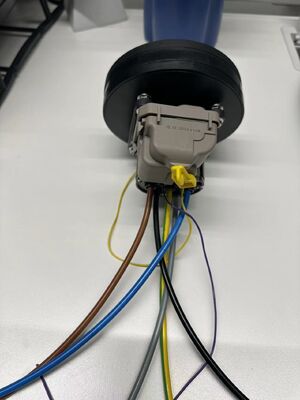 IEC 62196 EV Charging Accessories Type 2 Female Shutter Socket With E-Lock