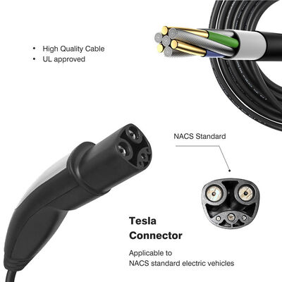 NACS Tesla EV Connector Tesla Charging Cable Plug 16A 32A 40A 50A 60A 80A