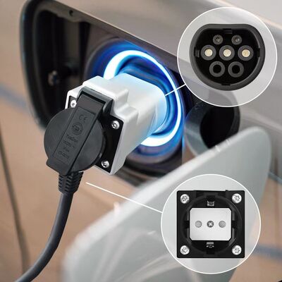 V2L Discharger For Type2 Car Discharge EV Cable Adapter Discharge V2L ...