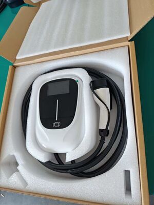 11KW 16/32A Display Screen AC EV Wallbox Electric Vehicle Charging Station