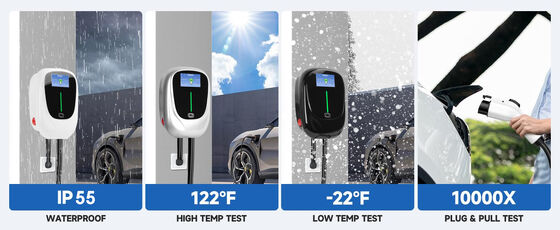 Smart Home EV Charging Station With App/DLB/RFID/WIFI/Bluetooth 7kW ...