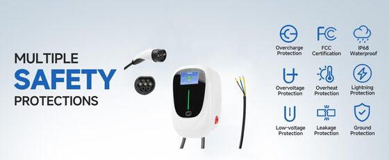 Smart Home EV Charging Station With App/DLB/RFID/WIFI/Bluetooth 7kW ...